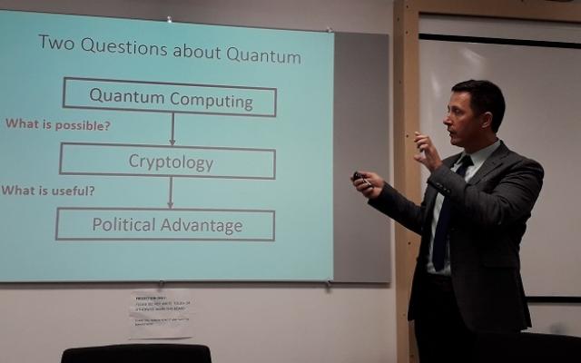 Jon Lindsay Discusses The Political Logic of Cryptology | DPIR