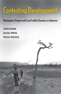 Patrick Barron wins Sociology of Development book of the year award | DPIR