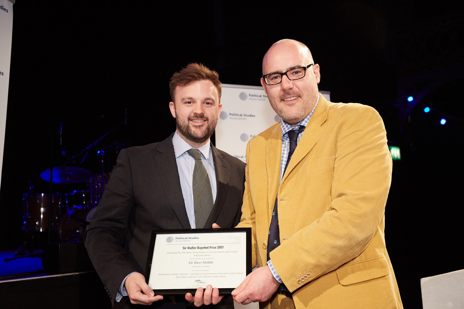 Dr Ben Noble wins 2017 Sir Walter Bagehot Dissertation Prize | DPIR