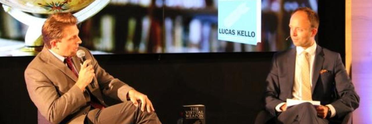 Lucas Kello Discusses "The Virtual Weapon" at Microsoft in Brussels | DPIR